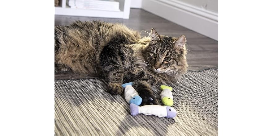 SmartyKat Fish Flop Cat Toys 3-Pack