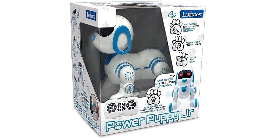 LEXiBOOK Power Puppy Robot Dog