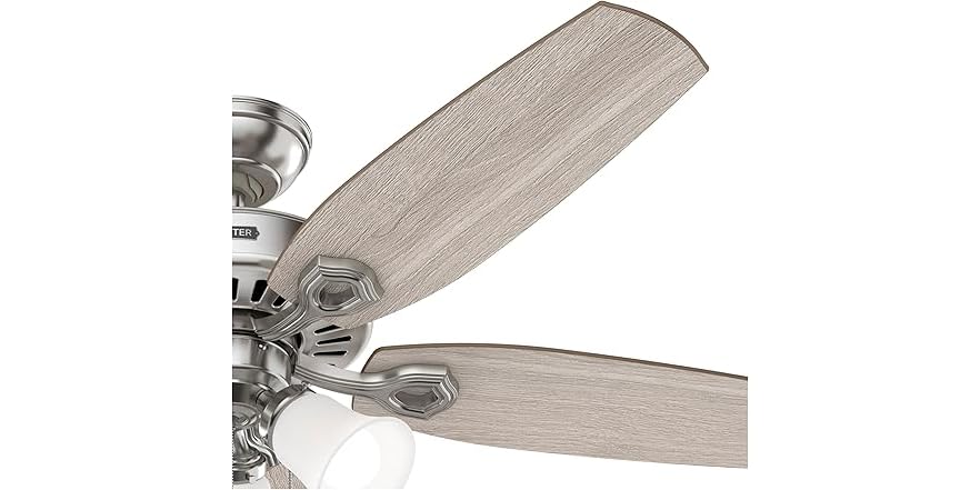 Hunter Fan 52" Brushed Nickel Ceiling Fan