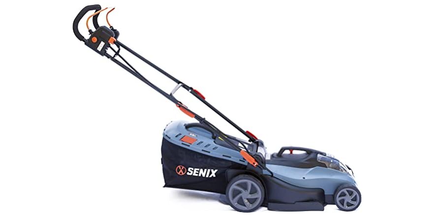 SENIX Electric Lawn Mower, 15-Inch, 58V Max