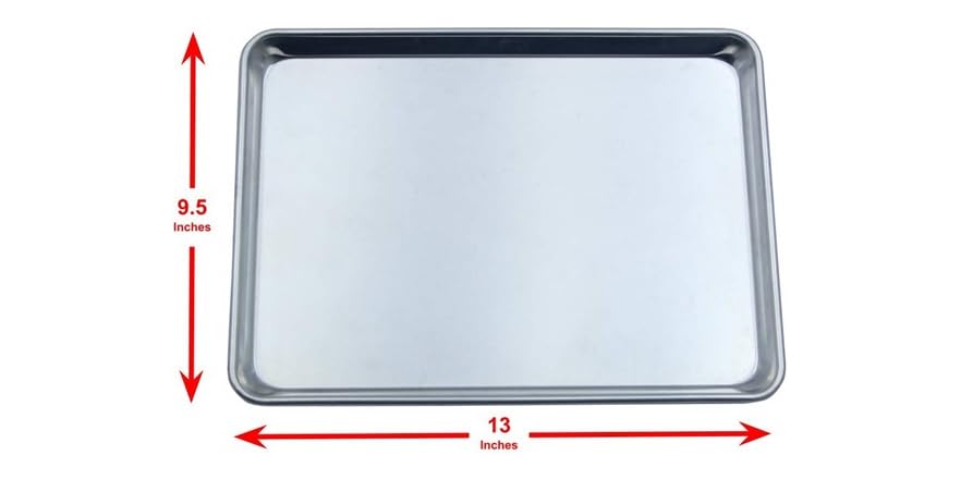 Checkered Chef Baking Sheet Set - 4 Pack Silver