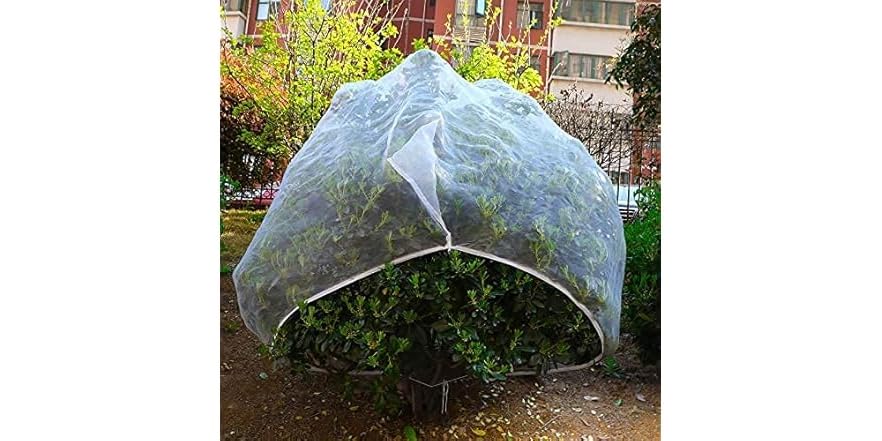 2 Pack Garden Insect Plant Net Cover