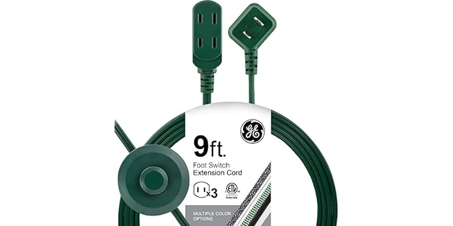 GE Extension Cord 3 Outlet