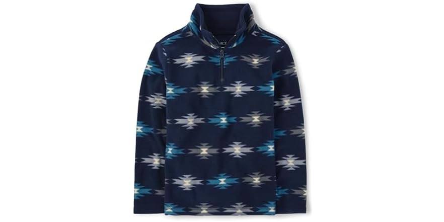 TCP Boys' Cozy Half Zip Jacket