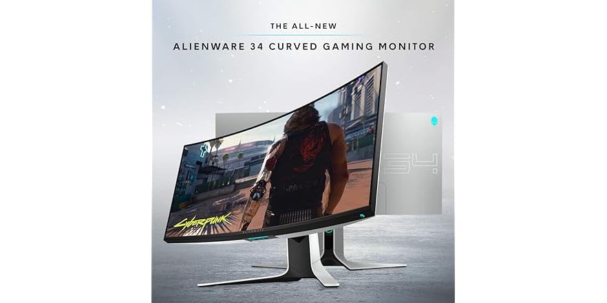Alienware 120Hz UltraWide Gaming 34 Inch Curved Monitor