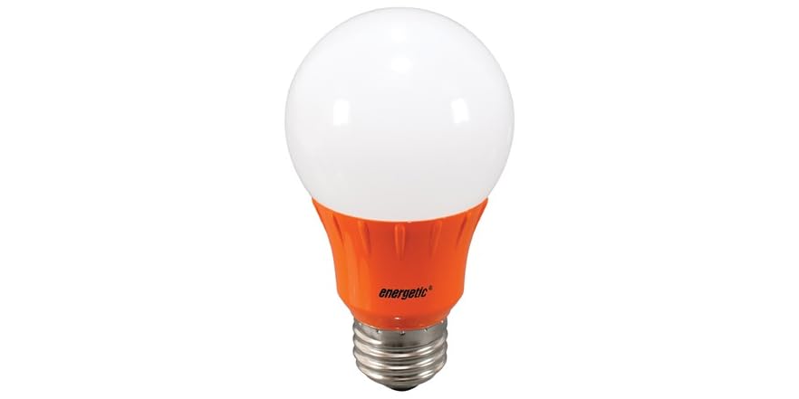 Orange LED Light Bulb 4 Pack
