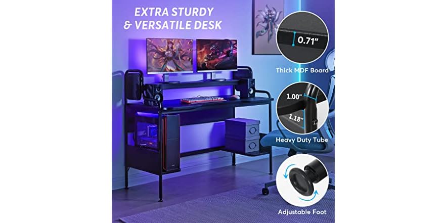 Tribesigns 55" Computer Desk