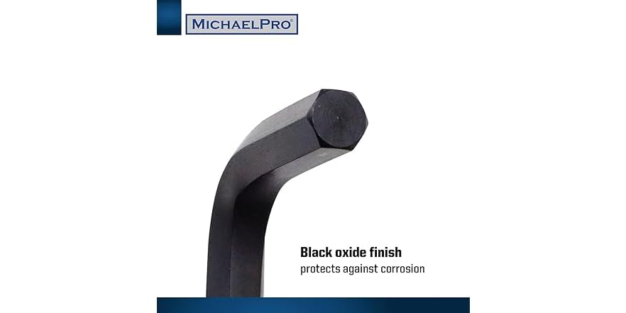 MichaelPro MP001048 Ball End Hex Key 9pc Set