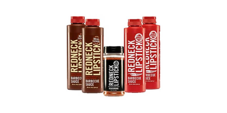Redneck Lipstick BBQ Sauce and Dry Rub Bundle