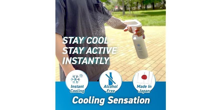 FREEZE TECH cooling spray for Fabric