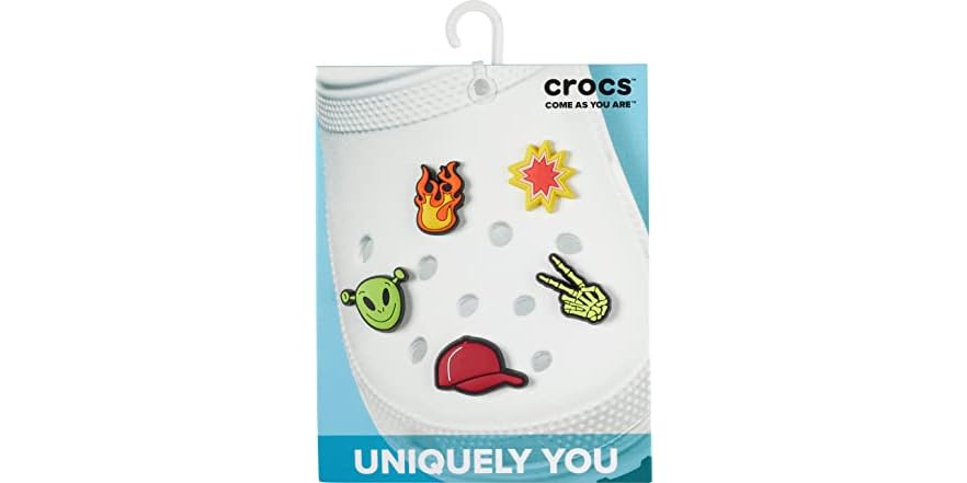 Crocs Jibbitz 5-Pack Alien Shoe Charms