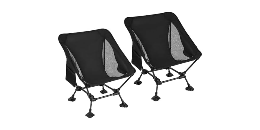 ATEPA Ultralight Camping Chair 2 Pack