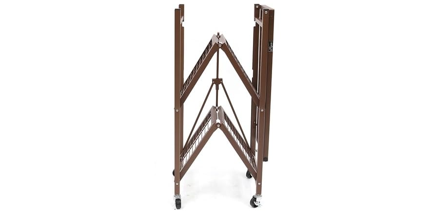 Origami 3-Tier Heavy Duty Collapsible Shelf 2 Pk