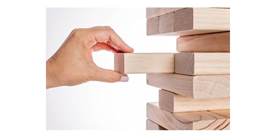 SWOOC Games Giant Tower Game | 60 Large Blocks