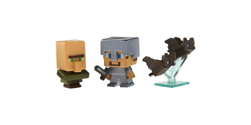 Minecraft Collectible Figure 3-Pack