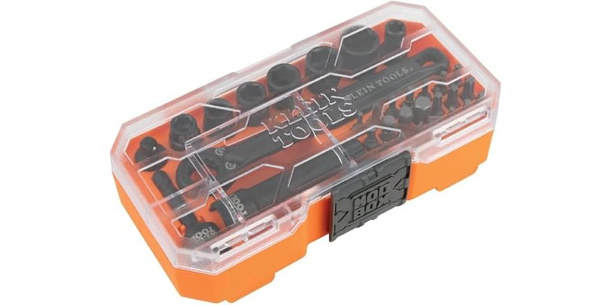 Klein Tools 65300 KNECT 1/4" Drive 32pc Socket Set