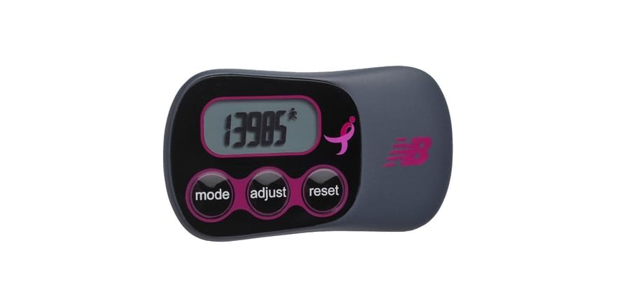 New Balance VIA Slim Komen Pedometer 3-Pack