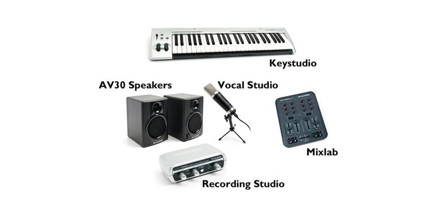 M-Audio Recording Studio Equipment