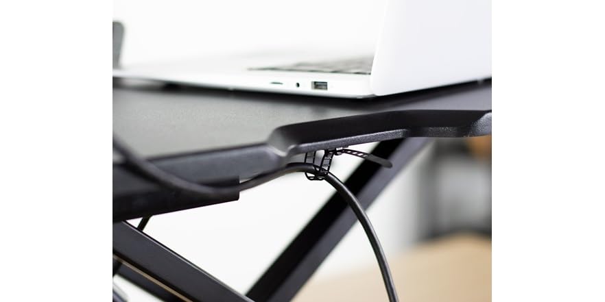 30" Sit to Stand Desktop Riser- 19" Deep