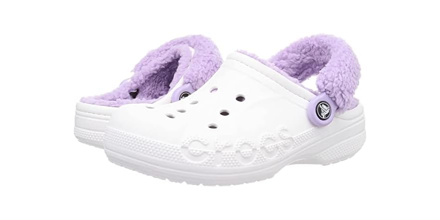 Crocs Unisex Baya Lined Fuzz Strap Clog 13 Women/11 Men
