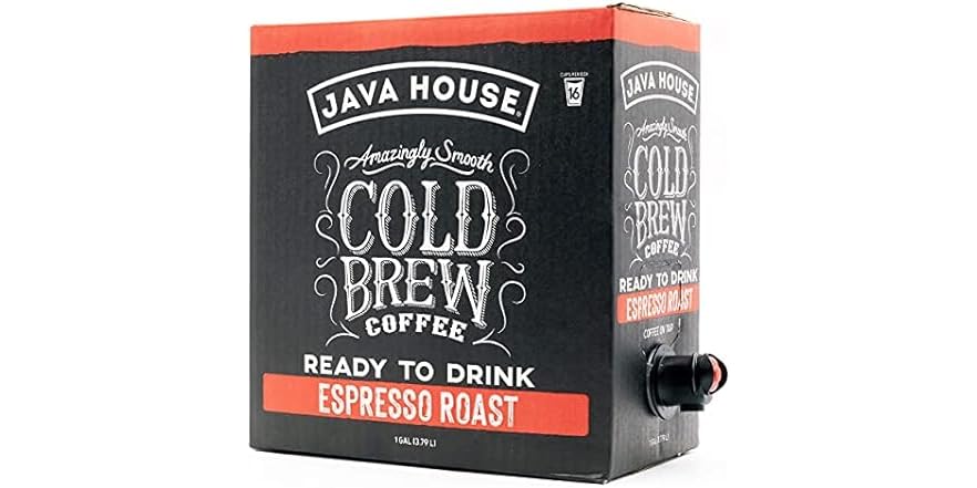 Java House Cold Brew Coffee, Espresso
