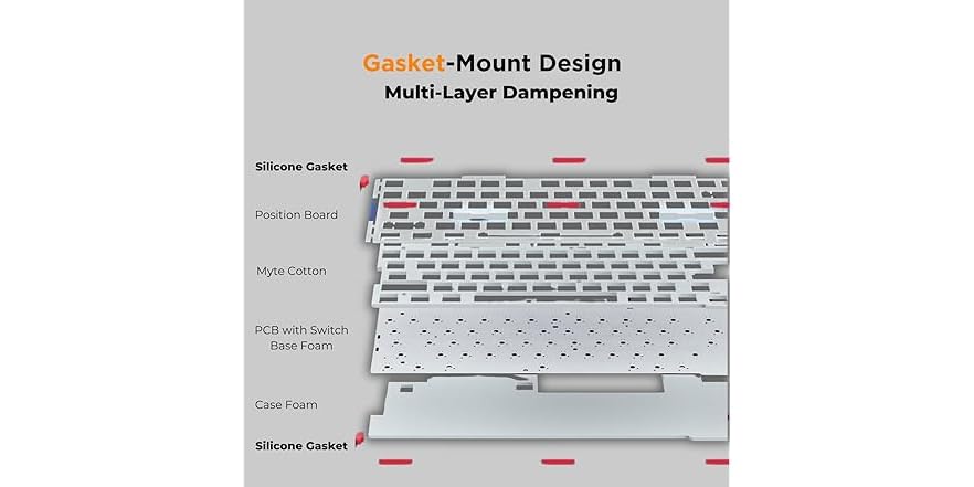 LTC Nimbleback Wireless 83-Key Mechanical Keyboard