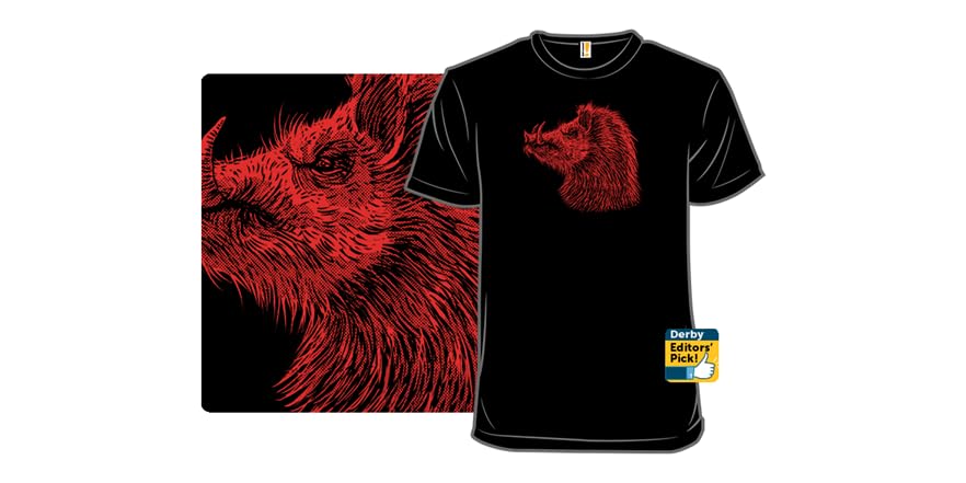 Red Boar Tee