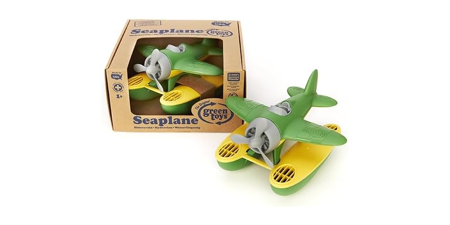 Green Toys Seaplane in Green Color
