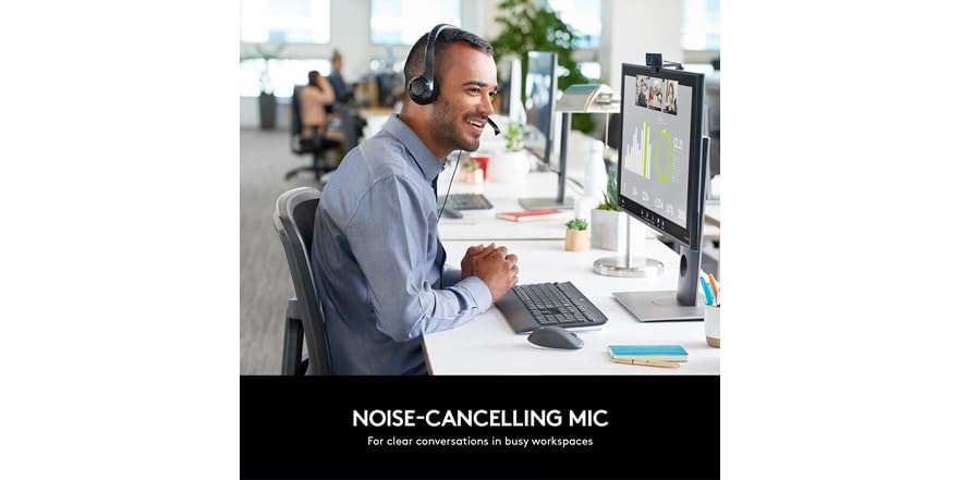 Logitech H390 Wired Headset (16-Pack) (Open Box)