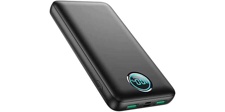 30,800mAh 25W PD Fast Charging + QC 4.0 Power Bank w/LCD Display