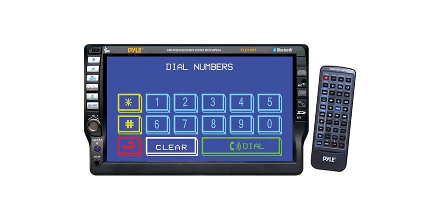 7" Bluetooth In-Dash DVD Receiver