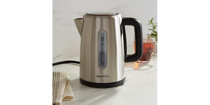 Amazon Basics Stainless Steel Kettle
