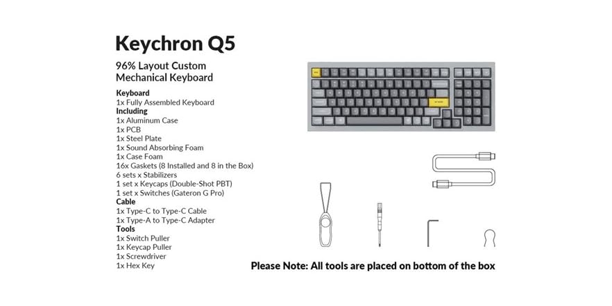 Keychron Q5 Wired Custom Mechanical Keyboard