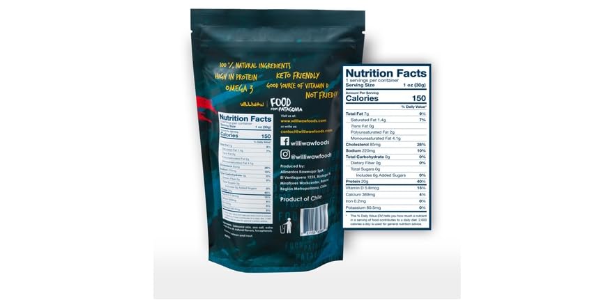 Williwaw Salmon Cracklets 6-Pack, Your Choice