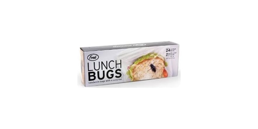 Lunch Bugs Bags - Clear