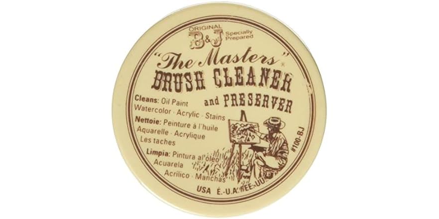 General Pencil Brush Cleaner & Preserver (1oz)