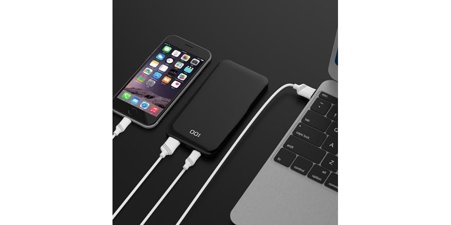 Dual USB 7200mAh Power Bank w/ Smart LED