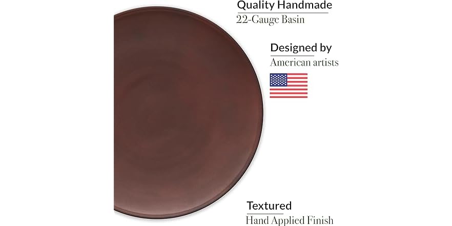 Good Directions 20” Rust Bird Bath with Stand