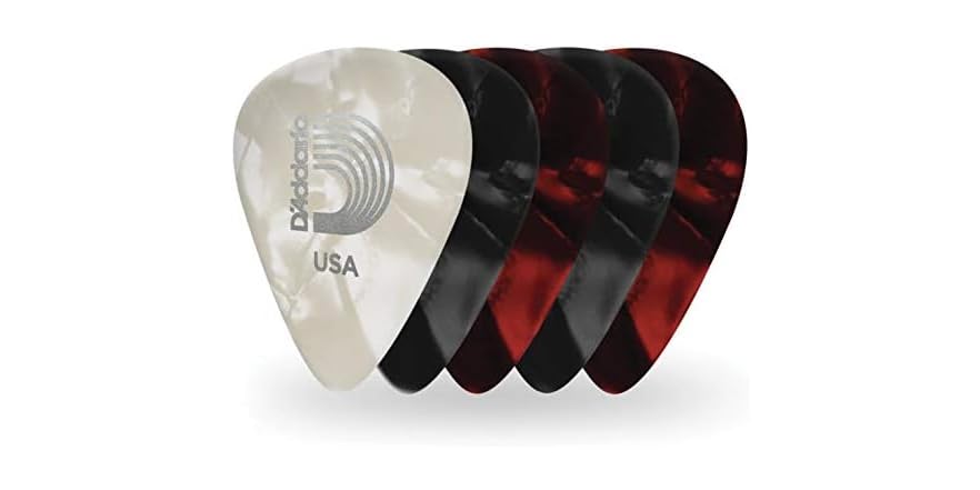 (25 PACK) D'Addario Celluloid Guitar Picks