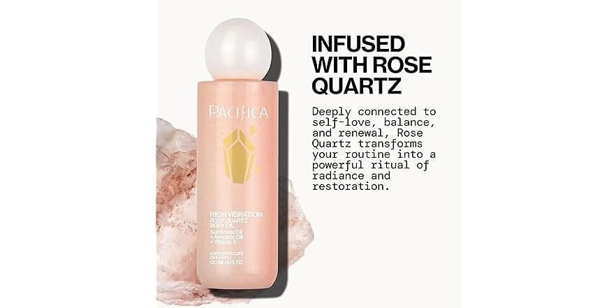 Pacifica Rose Quartz Body Oil