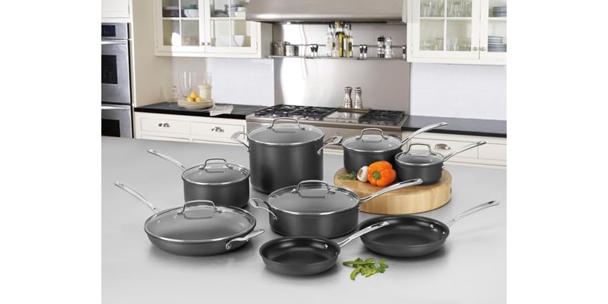 Cuisinart 14-Pc Non-Stick Cookware Set