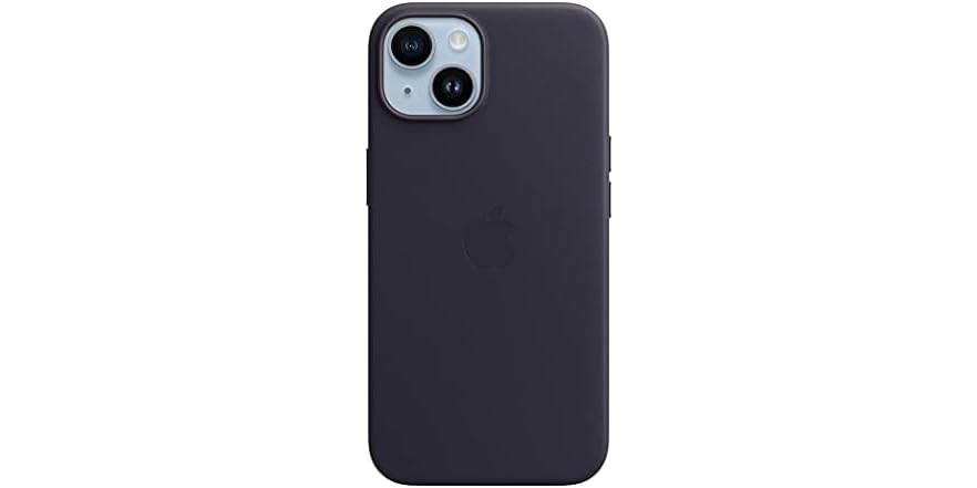 Apple iPhone 14 LEATHER Case with MagSafe