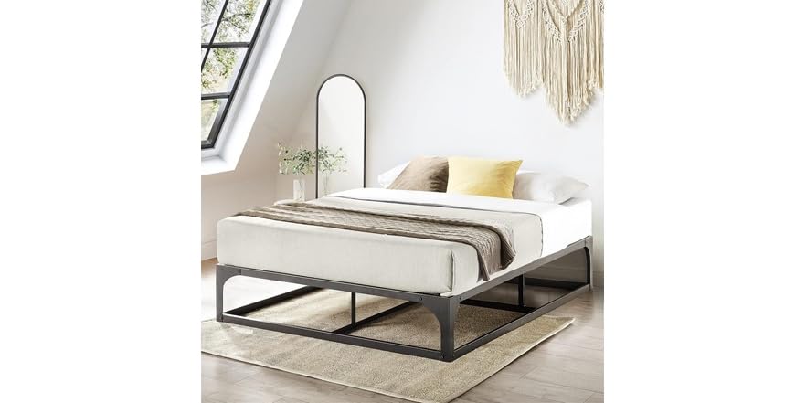 Mellow 12" Metal Platform Bed Frame, King