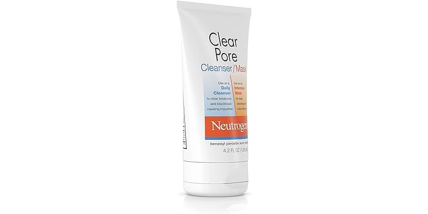 4 Pack Neutrogena Clear Pore Facial Cleanser