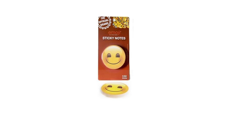 Emoji Fun Faces Sticky Notes