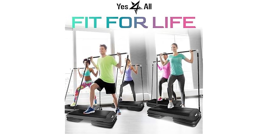 Yes4All Multi-Functional Aerobic Step Platform