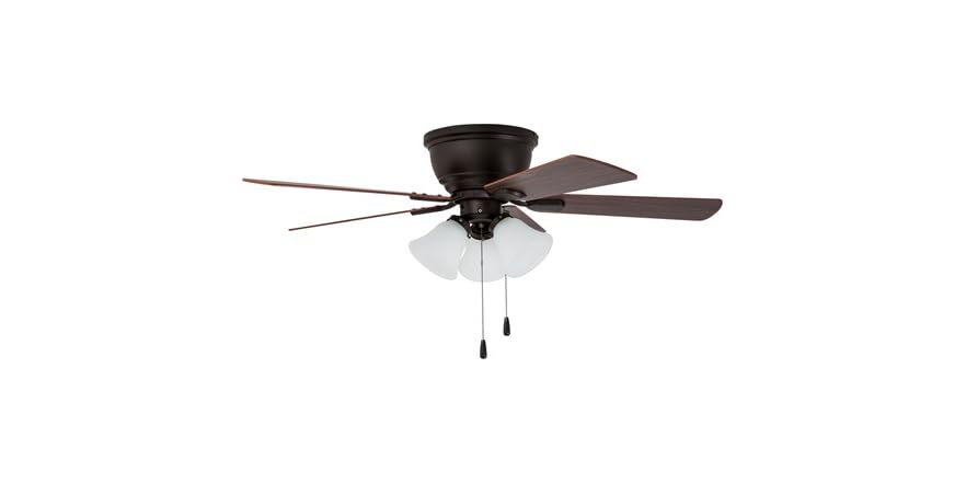 Saddle Ridge Low-Profile Hugger Ceiling Fan