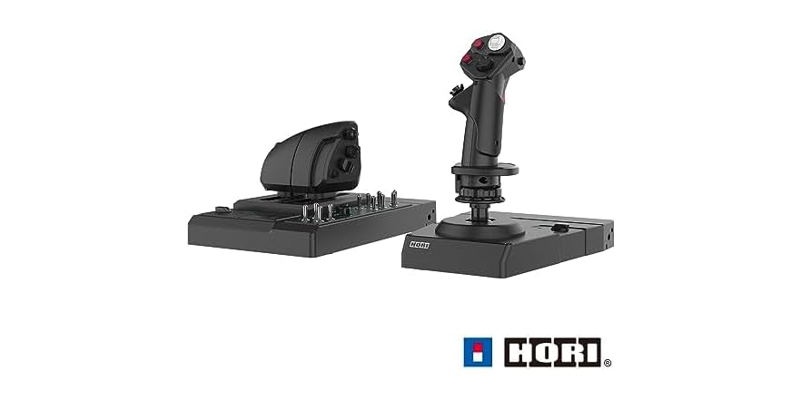 HORI HOTAS Flight Control System & Mount for PC