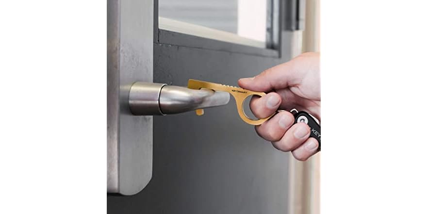 CleanKey by KeySmart Brass Hand Tool