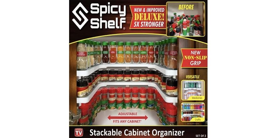 Spicy Shelf Deluxe Stackable Organizer